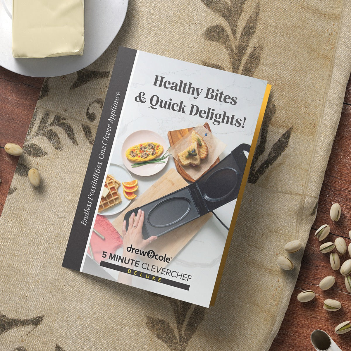 Healthy Bites and Quick Delights – The 5 Minute CleverChef Deluxe Cookbook